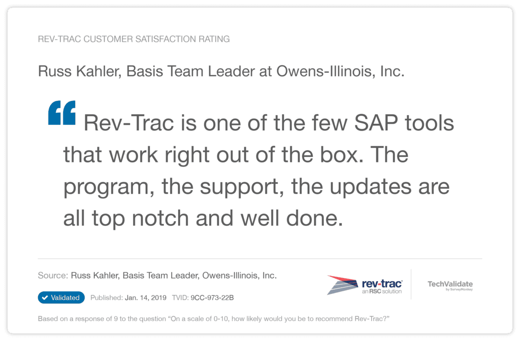 Customer Testimonials